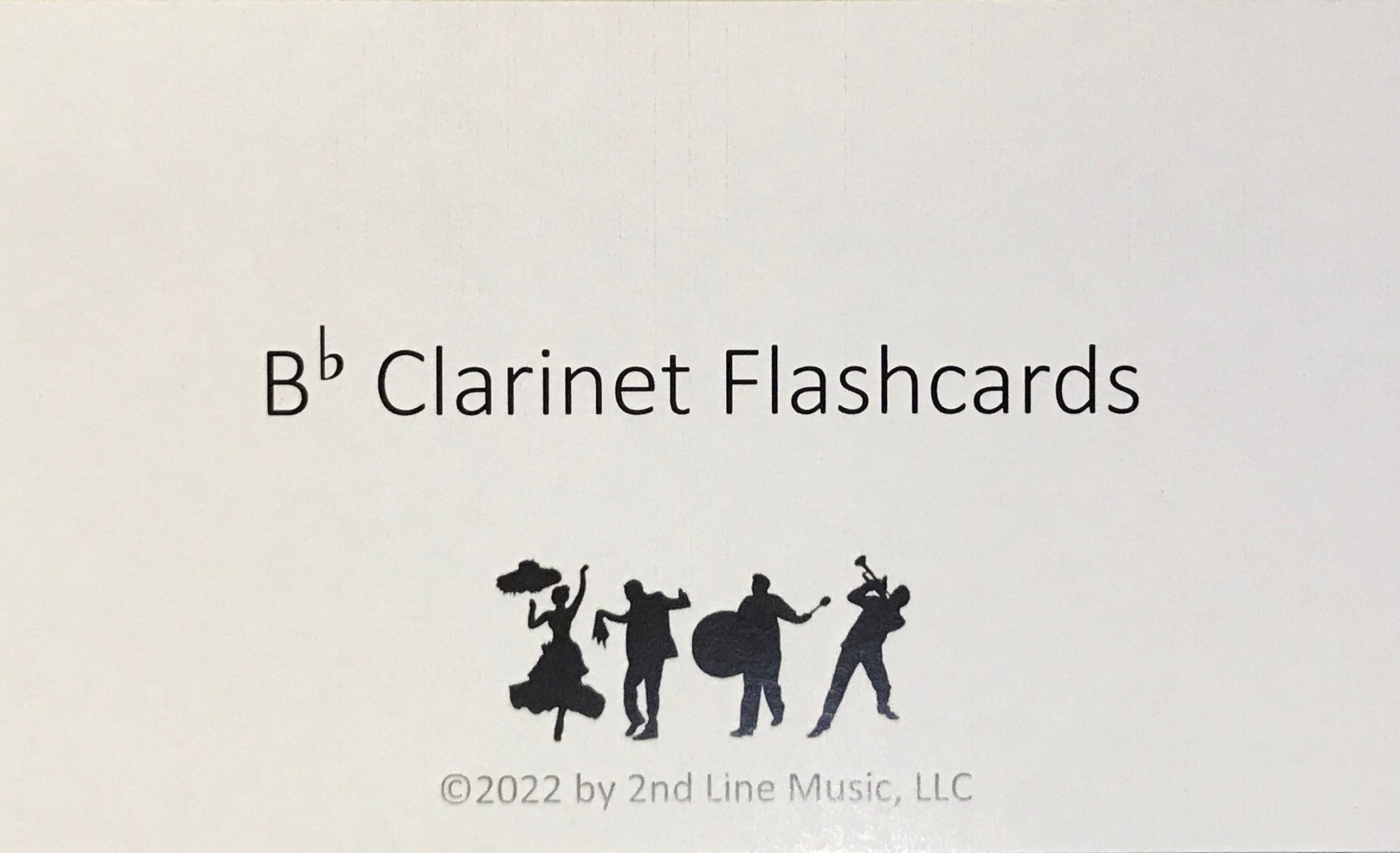 Treble Clef Flashcards With Clarinet Fingerings - Etsy