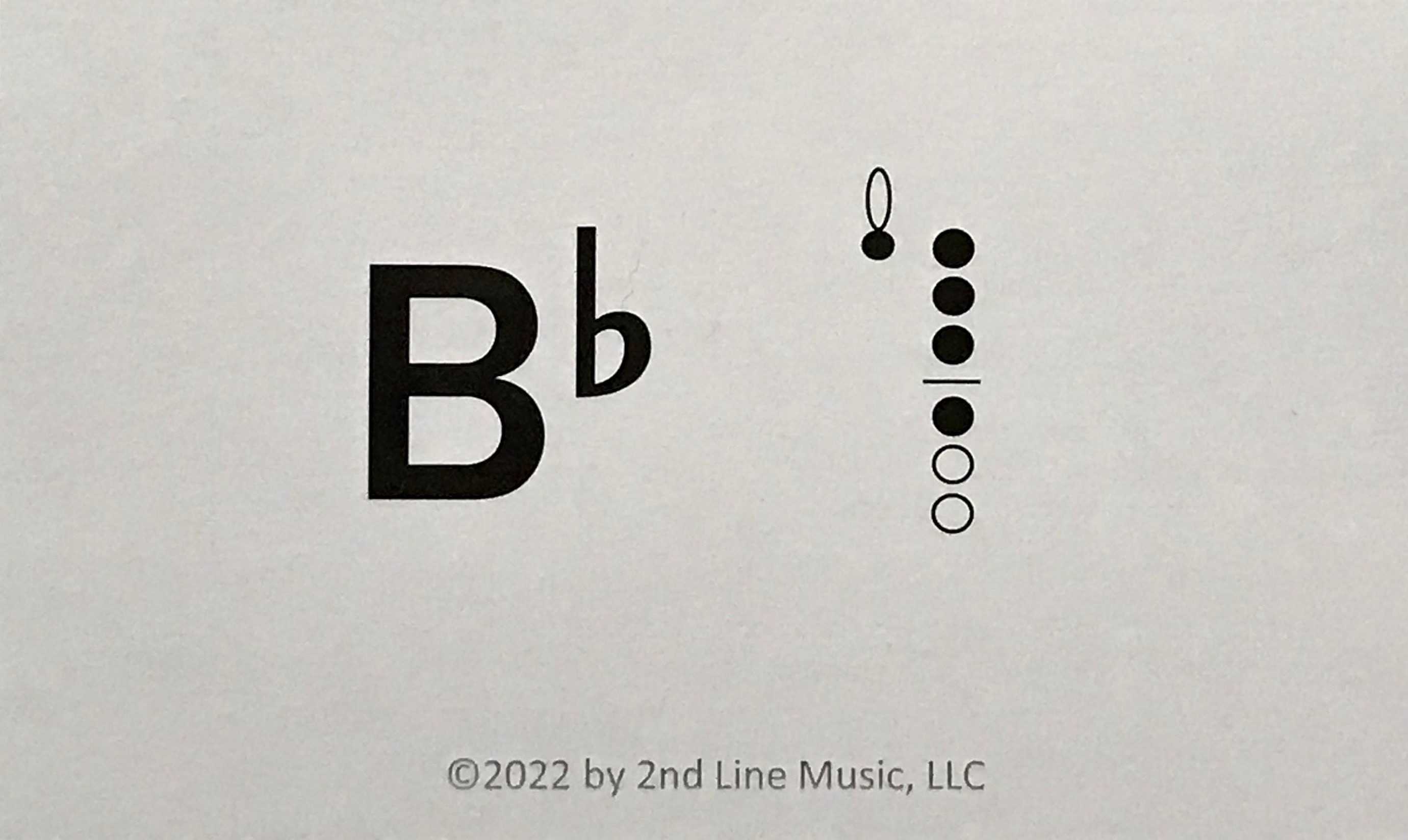 Treble Clef Flashcards With Clarinet Fingerings - Etsy