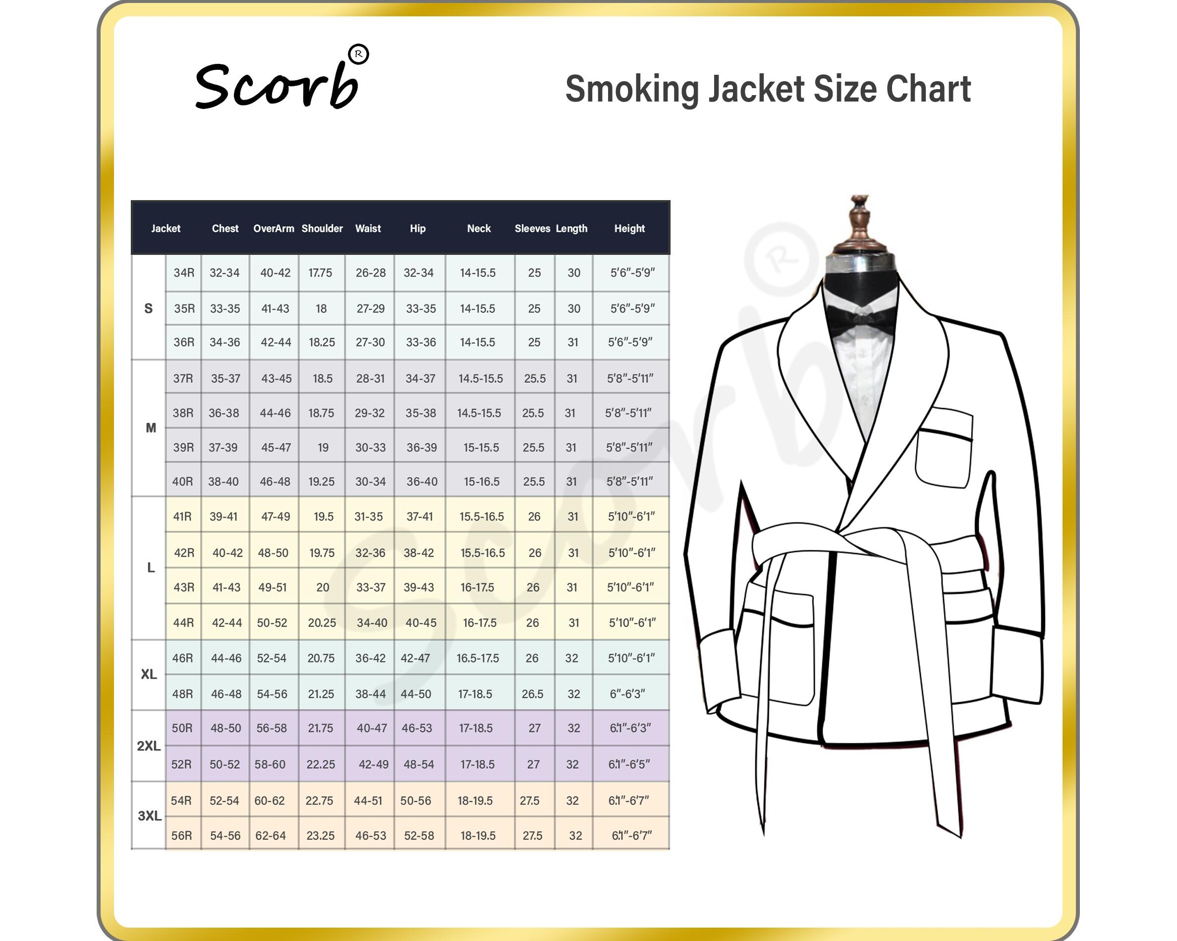 Fully Customizable Velvet Scorb Smoking Jacket, Free Mock up Designs ...