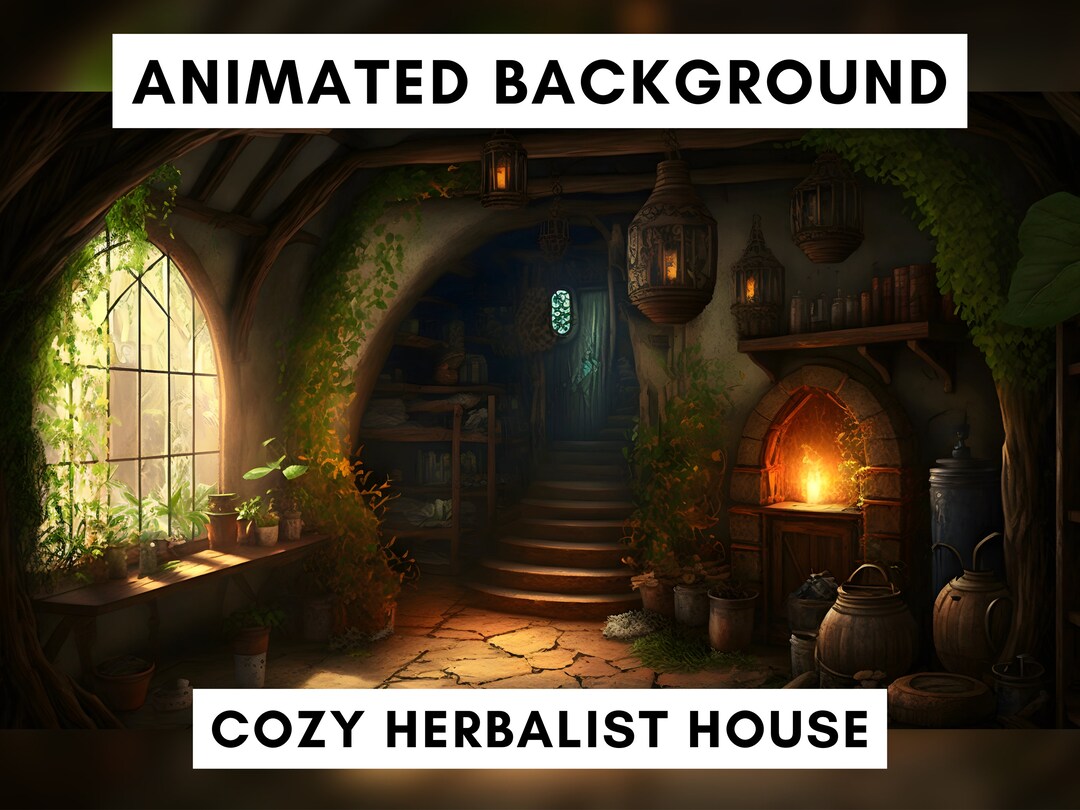 Animated Background for Twitch, Vtuber Background Animated, Lofi Stream ...