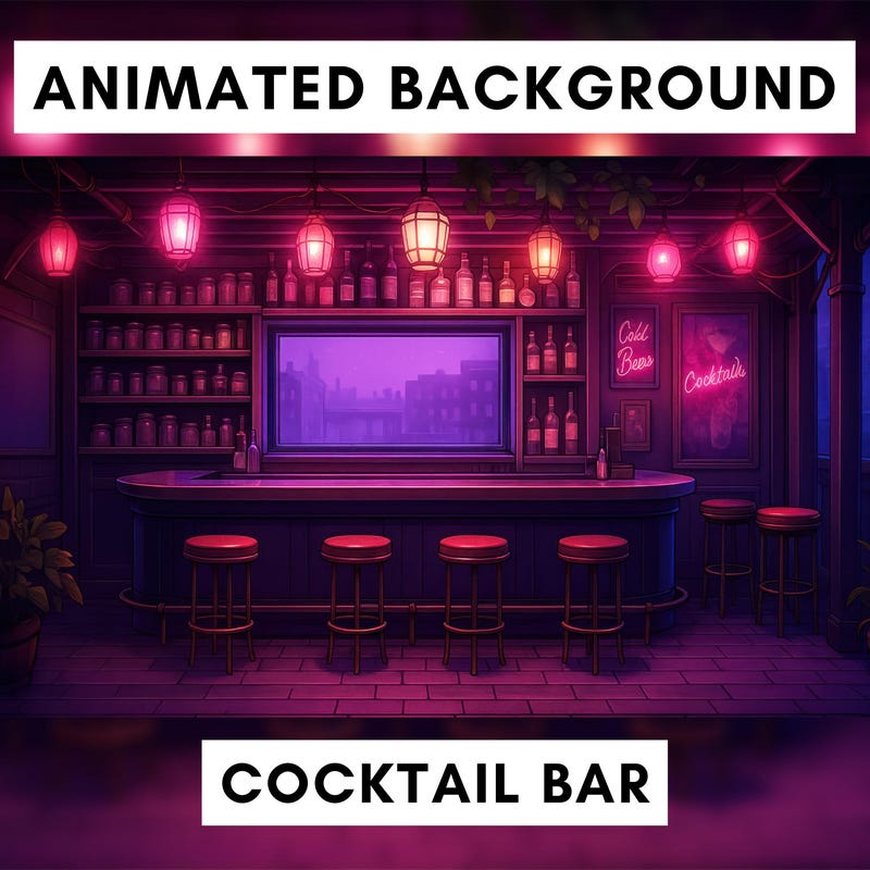 Twitch Overlay Bar Theme - Etsy