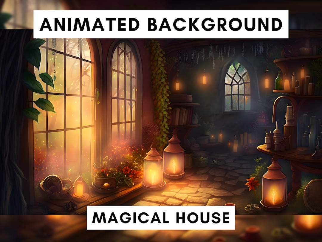 Animated Background for Twitch, Vtuber Background Animated, Lofi Stream ...
