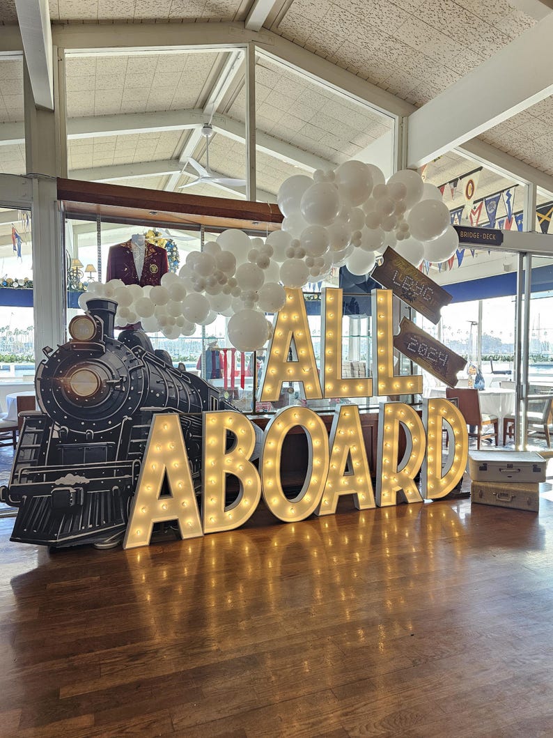 3ft Marquees Letters | Stackable | 3D Letters | Light Weight | Light up ...