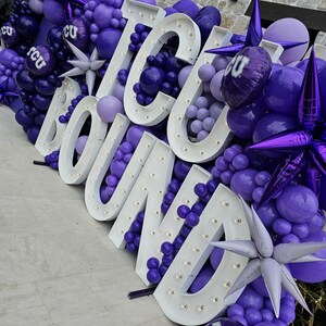 3ft Marquees Letters | Stackable | 3D Letters | Light Weight | Light up ...