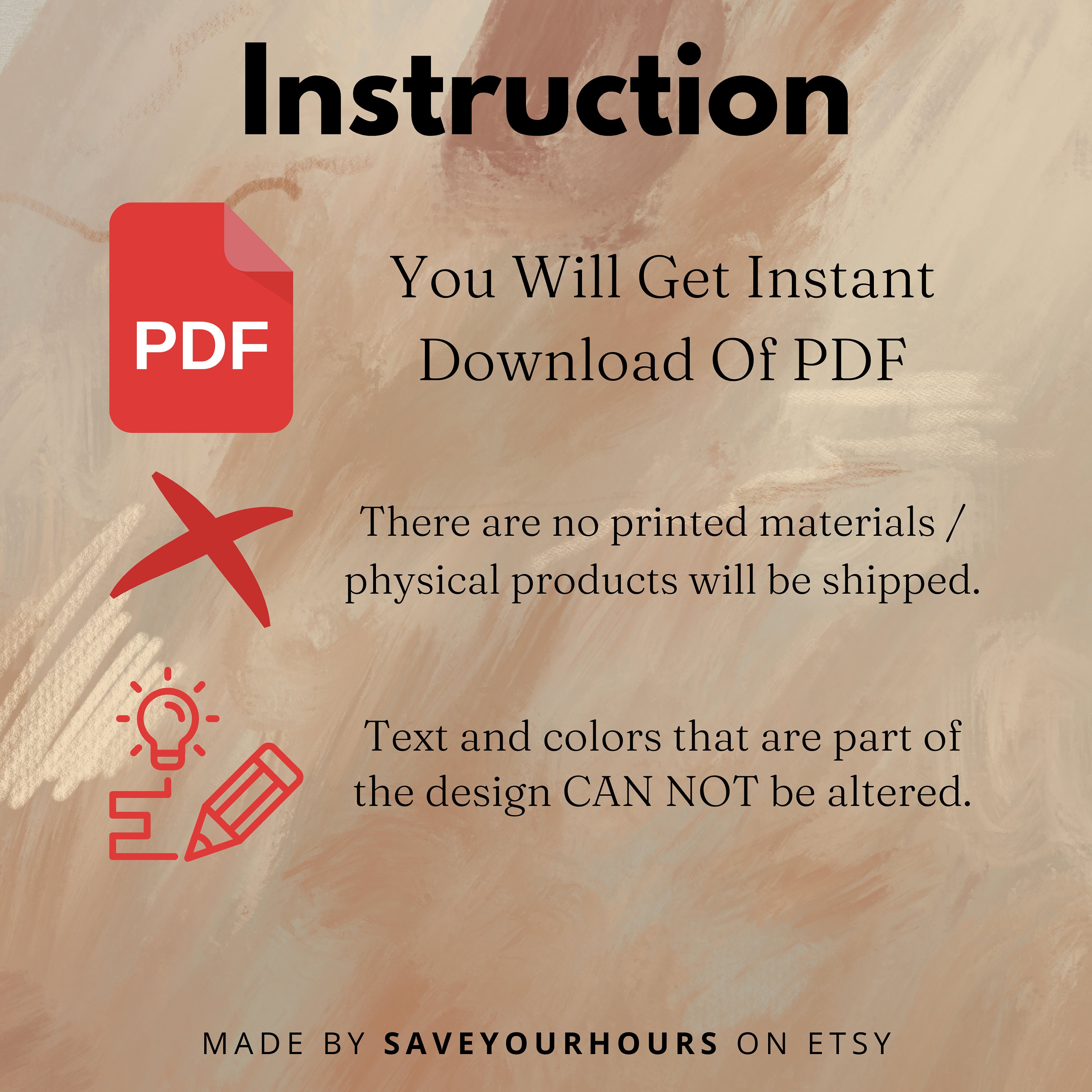 18 Hour Weekly Planner, Weekly Planner Printable, Week at a Glance ...