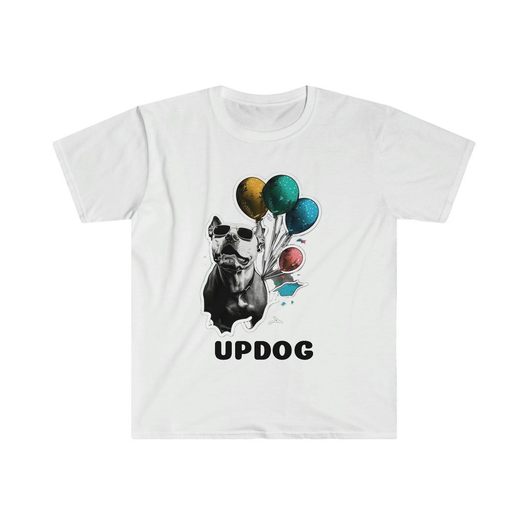 Updog Cool T-shirt Dad Joke Pitbull, Gift for Dog Lovers, Dad Shirt ...