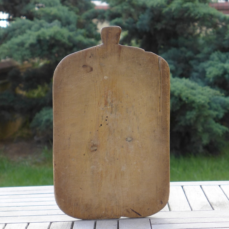 Antique Cutting Board Wood Cutting Board Primitive Decor Large Cutting ...