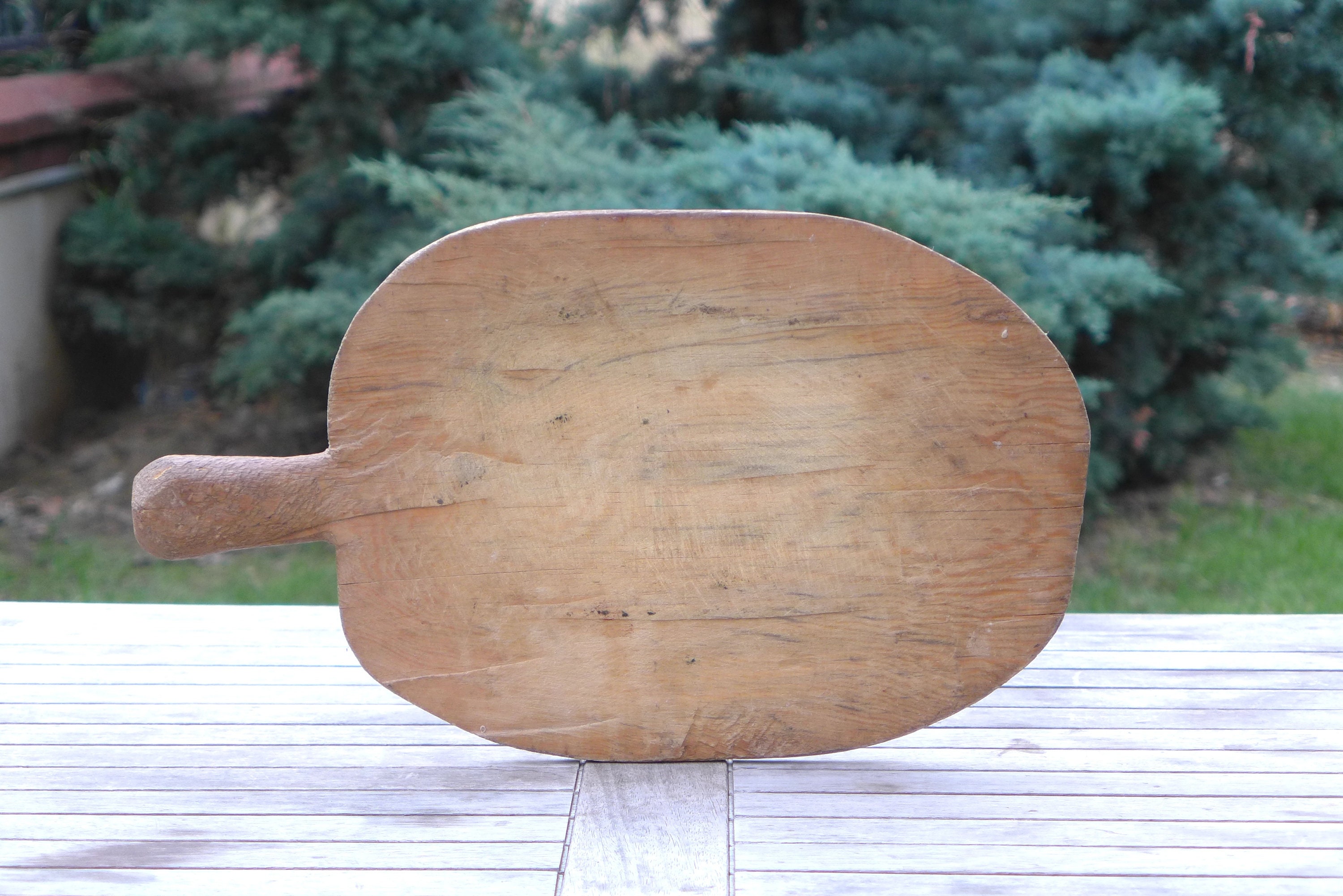 Antique Bread Board Wood Cutting Board Large Cutting Board - Etsy