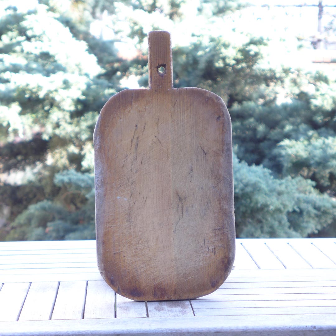 Antique Cutting Board Wood Cutting Board Large Cutting Board Primitive ...