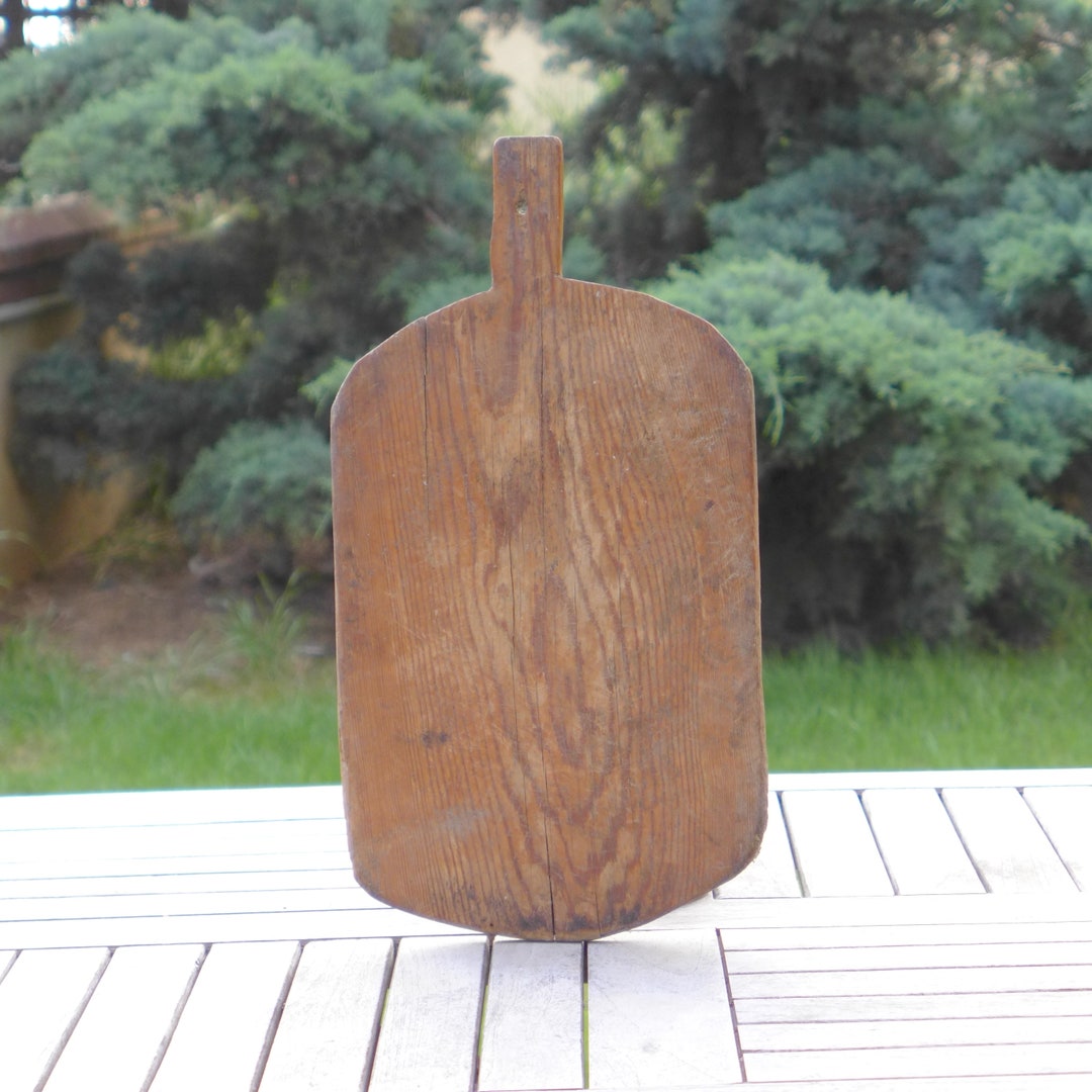 Antique Cutting Board Wood Cutting Board Primitive Decor Large Cutting ...