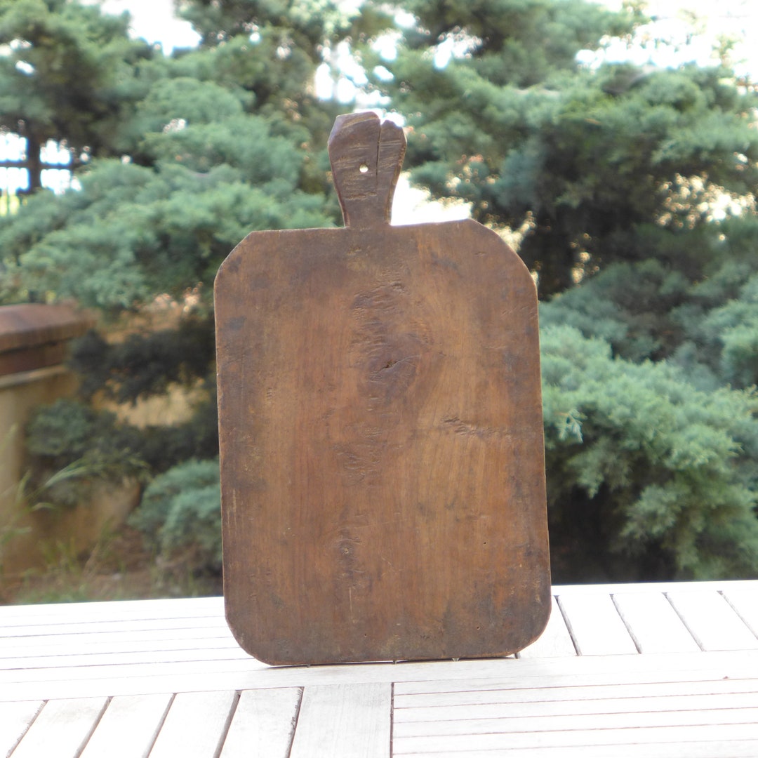 Antique Cutting Board Wood Cutting Board Large Cutting Board Primitive ...