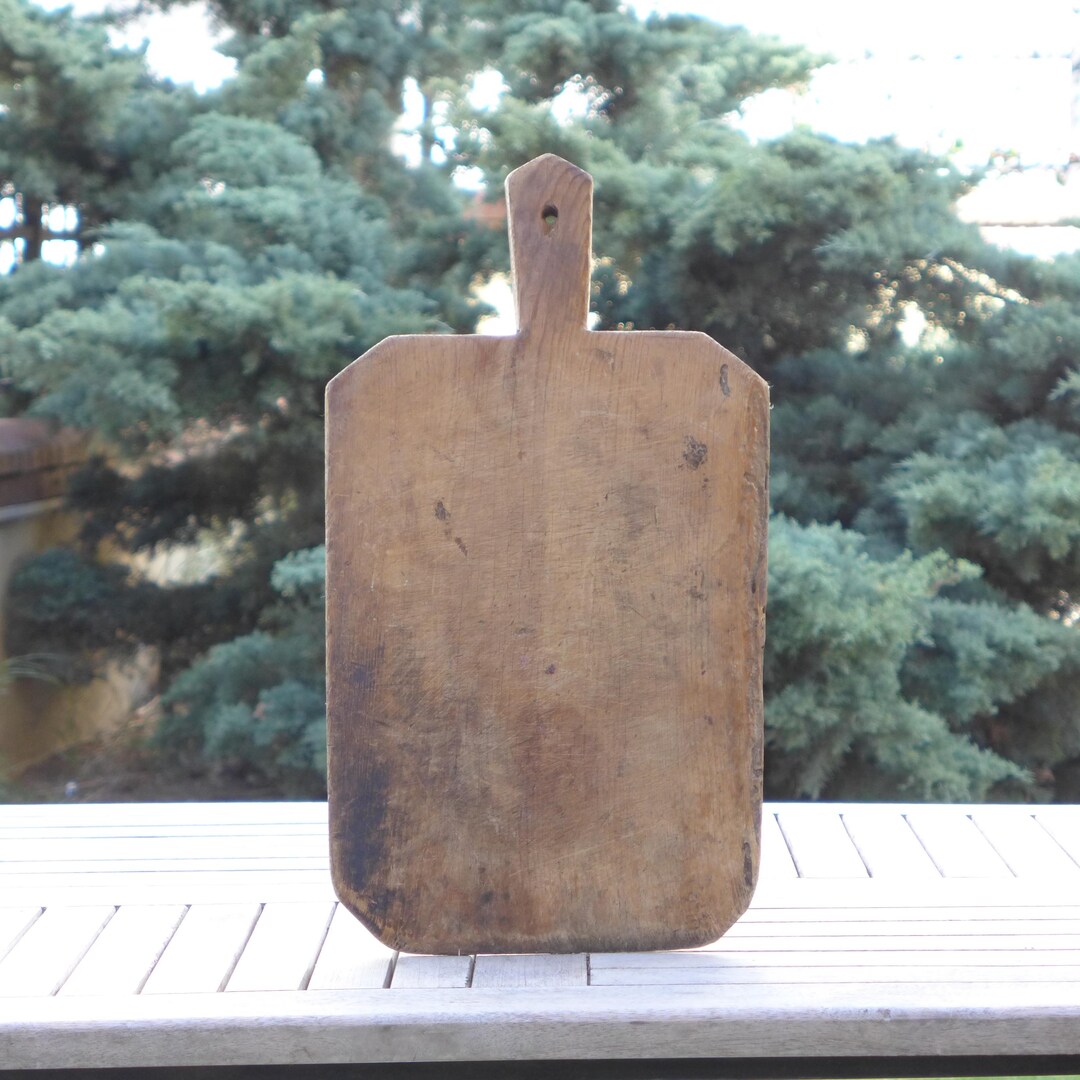 Antique Cutting Board Wood Cutting Board Large Cutting Board Primitive ...