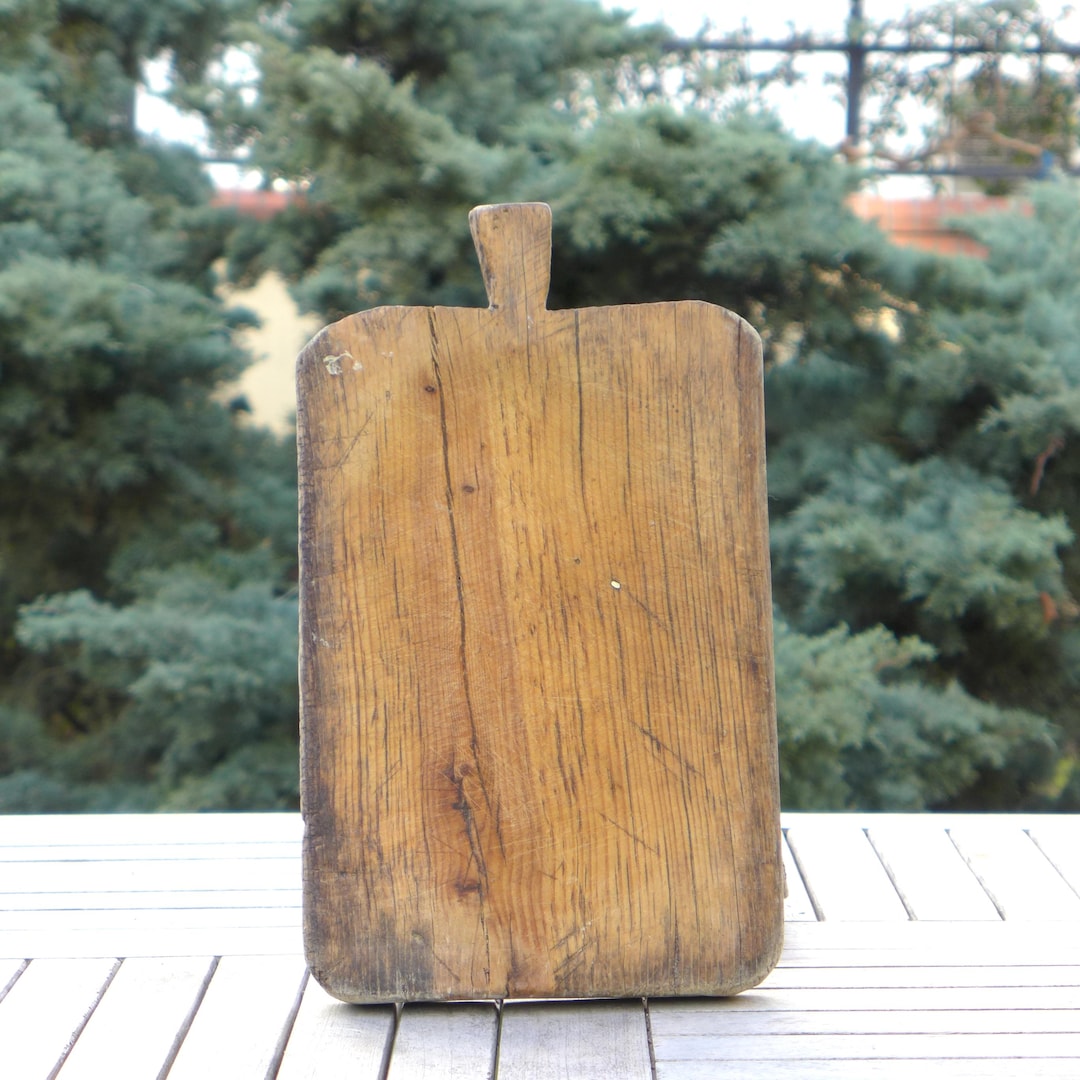 Antique Cutting Board Wood Cutting Board Large Cutting Board Rustic ...