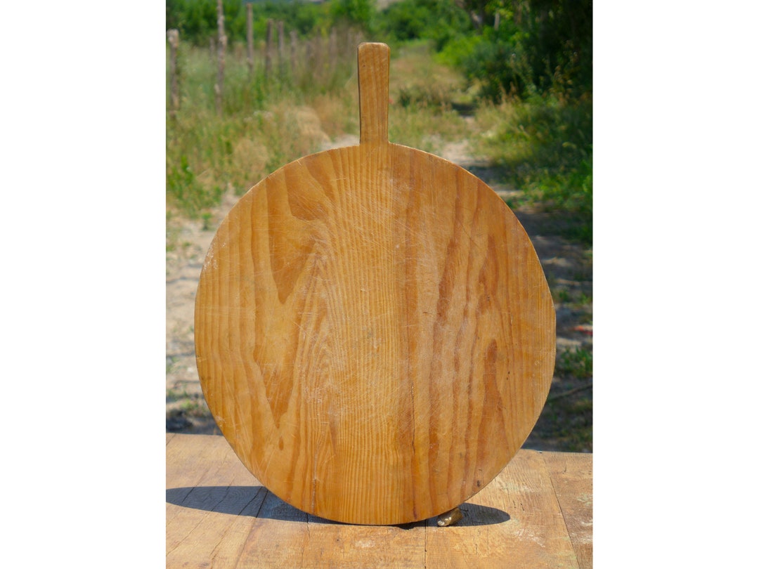 Antique Cutting Board, Wooden Cutting Board With Handle, Pine Wood ...