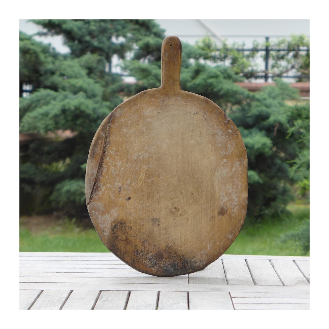 Antique Cutting Board Wood Cutting Board Primitive Decor Large Cutting ...