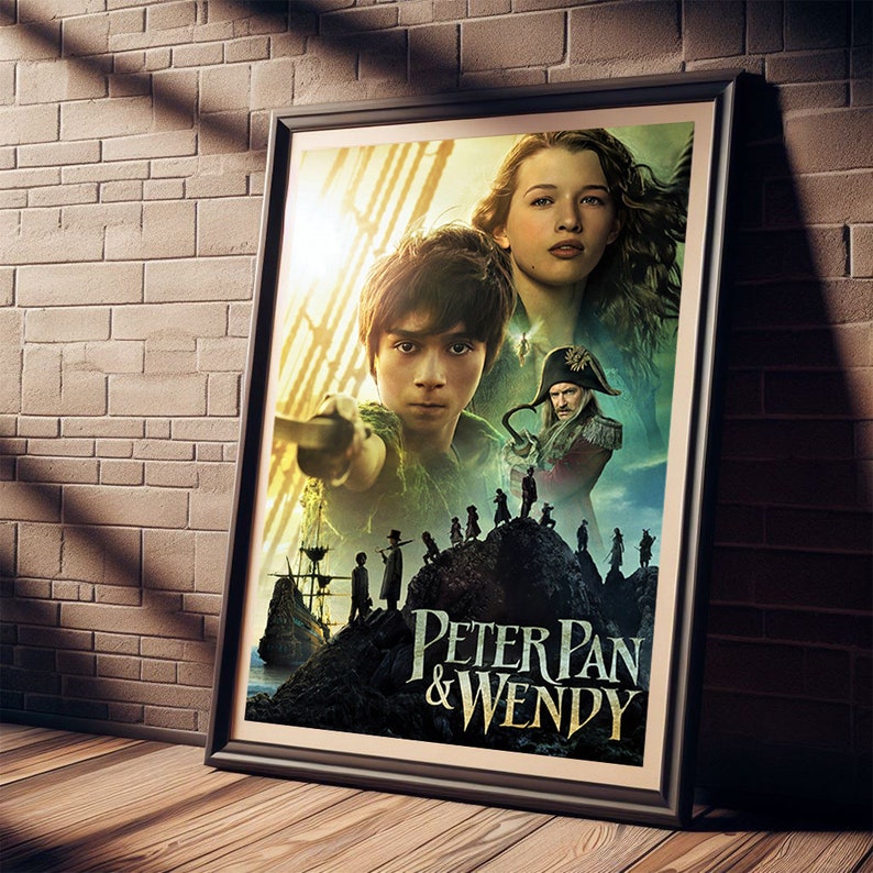 Peter Pan and Wendy 2023 Movie Poster High Quality Silk - Etsy Australia
