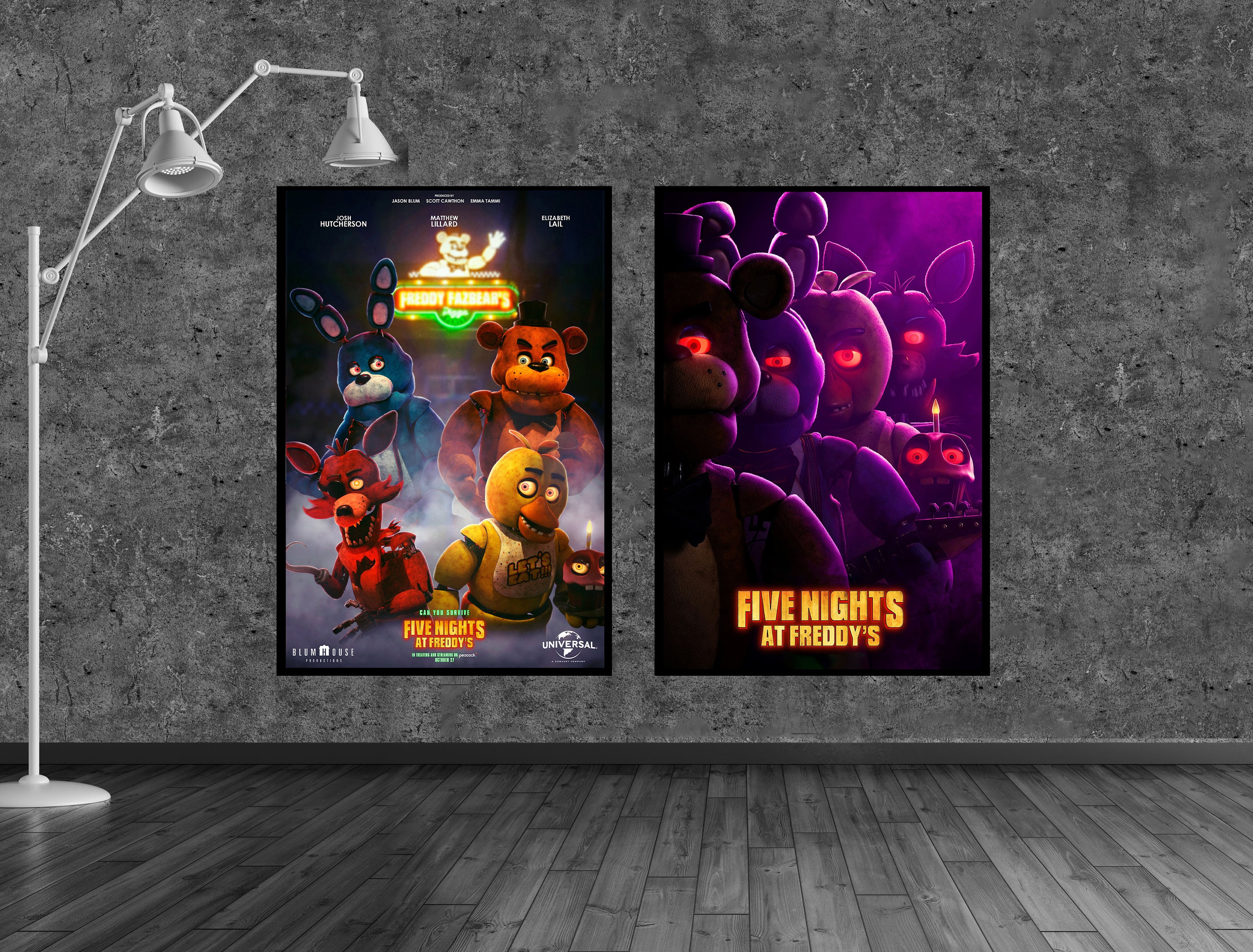 Five Nights at Freddy's Movie Poster High Quality Silk - Etsy