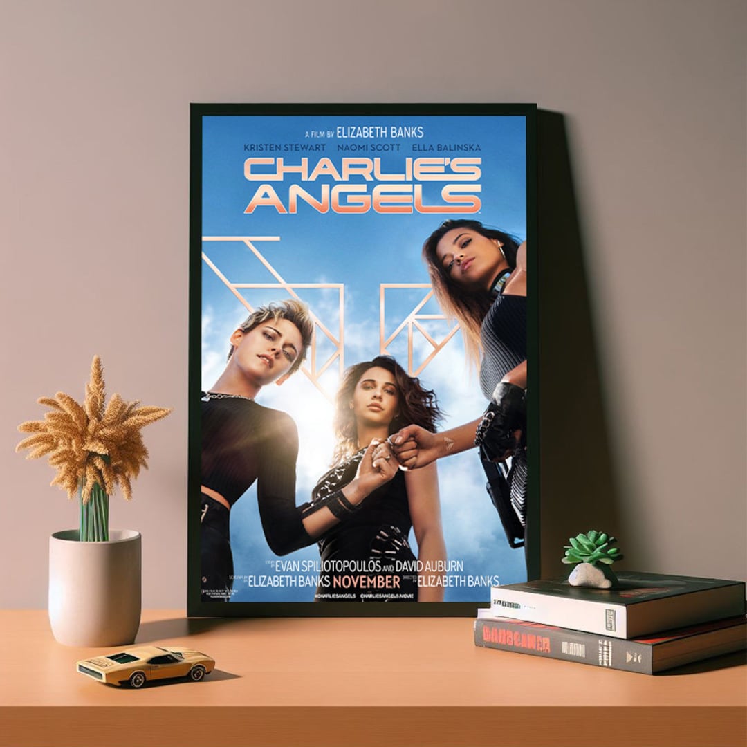 Charlie's Angels Movie Poster High Quality Canvas Poster - Etsy