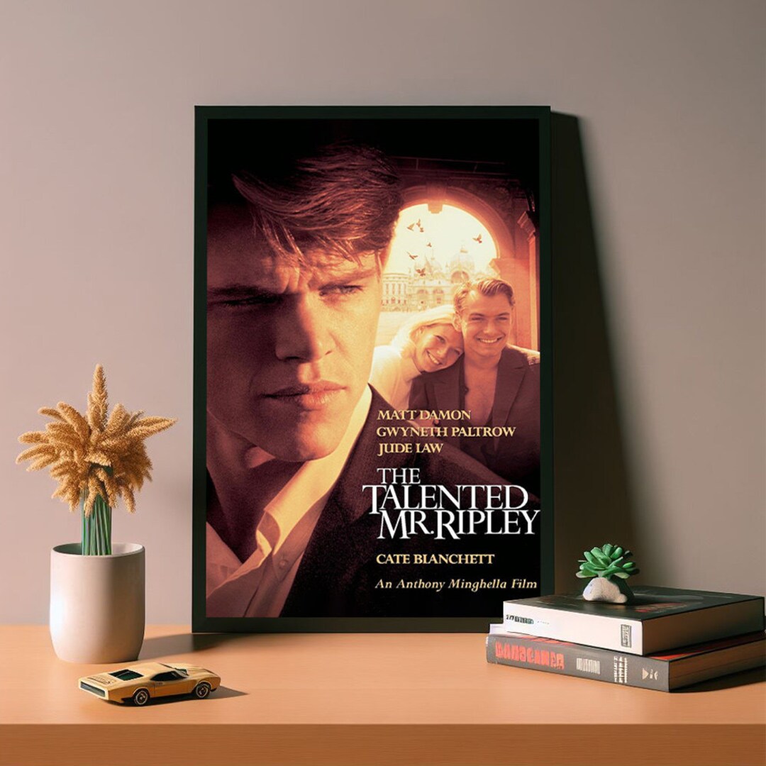 The Talented Mr. Ripley Movie Poster, High Quality Canvas Poster, the ...