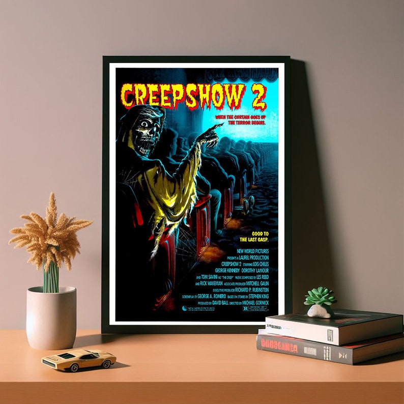 Creepshow 2 Movie Poster, High Quality Canvas Poster, Creepshow 2 ...