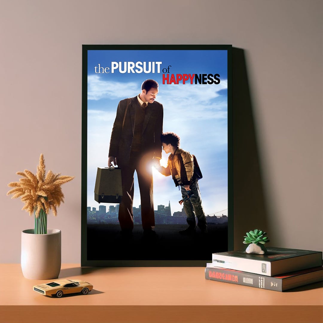 The Pursuit of Happyness Movie Poster, High Quality Canvas Poster, the ...