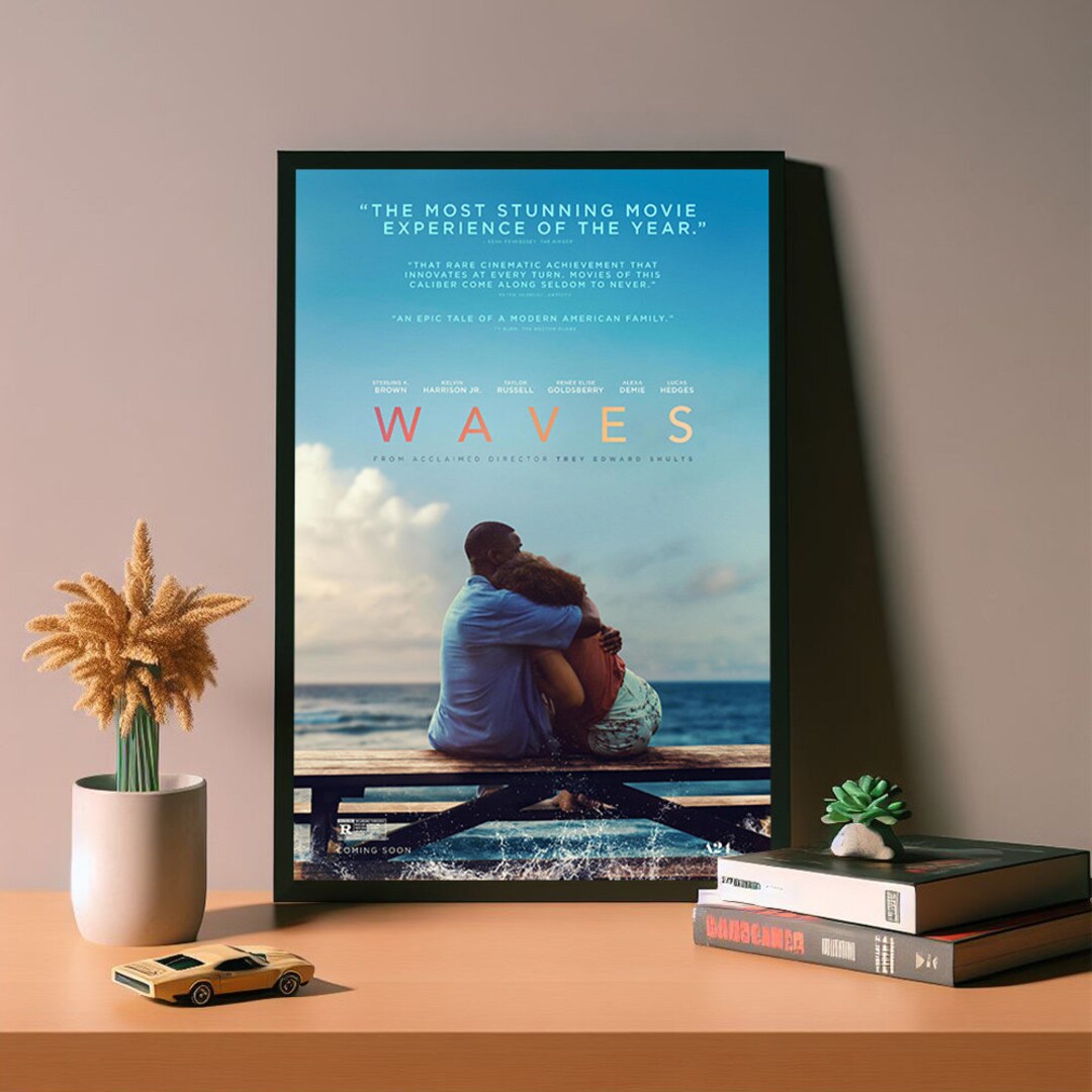 Waves Movie Poster High Quality Canvas Poster Waves Classic - Etsy