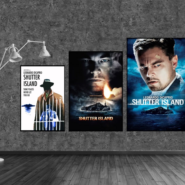 Shutter Island Movie Poster - Etsy