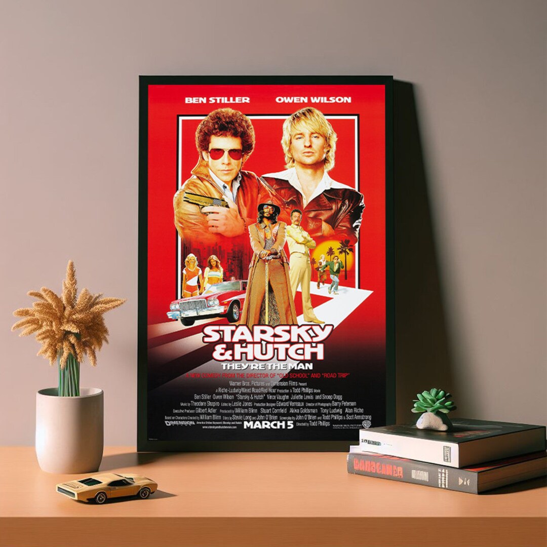 Starsky and Hutch Movie Poster, High Quality Canvas Poster, Starsky and ...