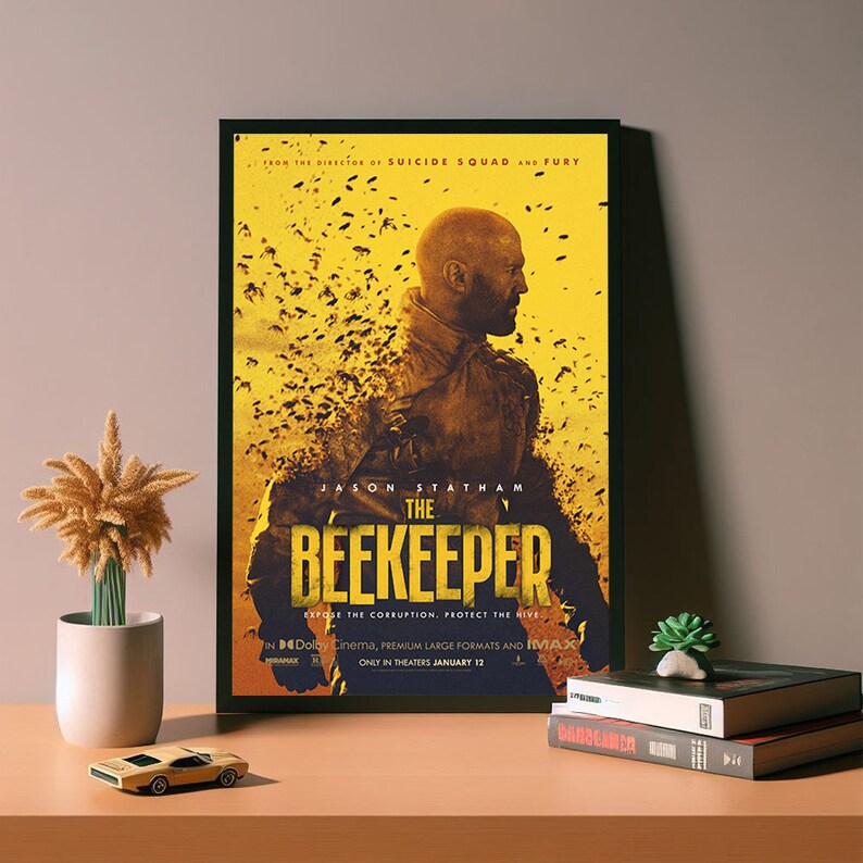 The Beekeeper Movie Poster, High Quality Canvas Poster, the Beekeeper ...