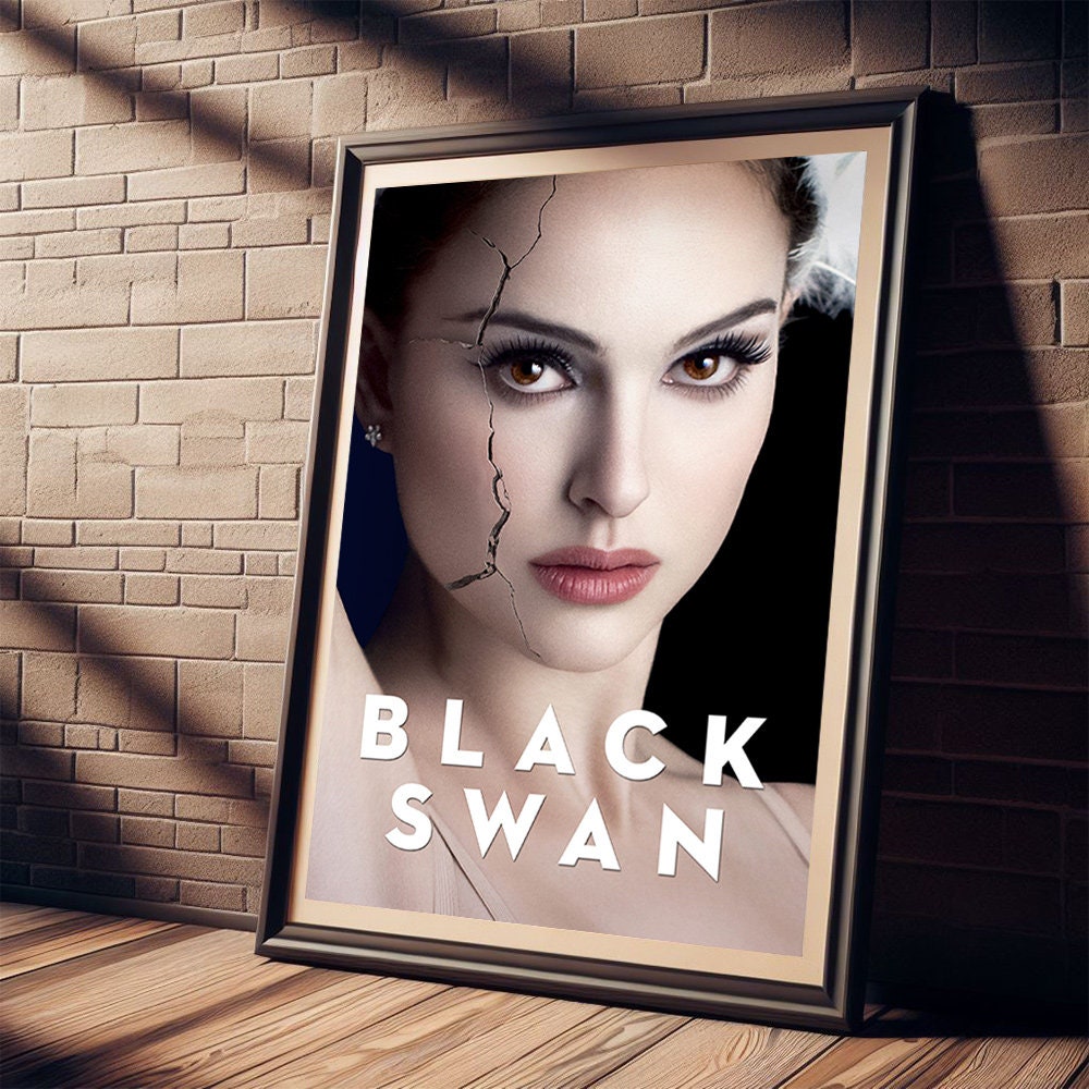 Póster de la película Black Swan póster de lienzo de alta - Etsy México