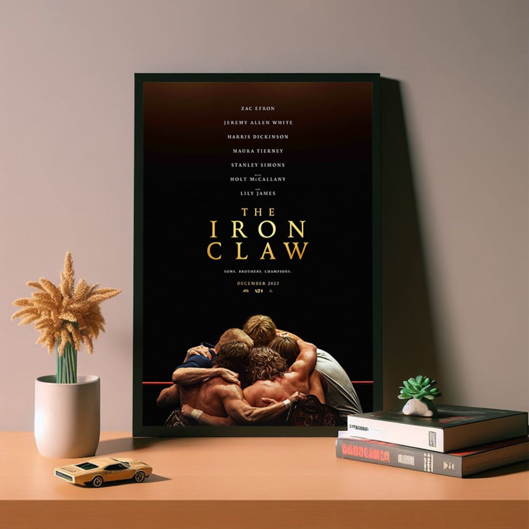 The Iron Claw Movie Poster High Quality Canvas Poster the - Etsy