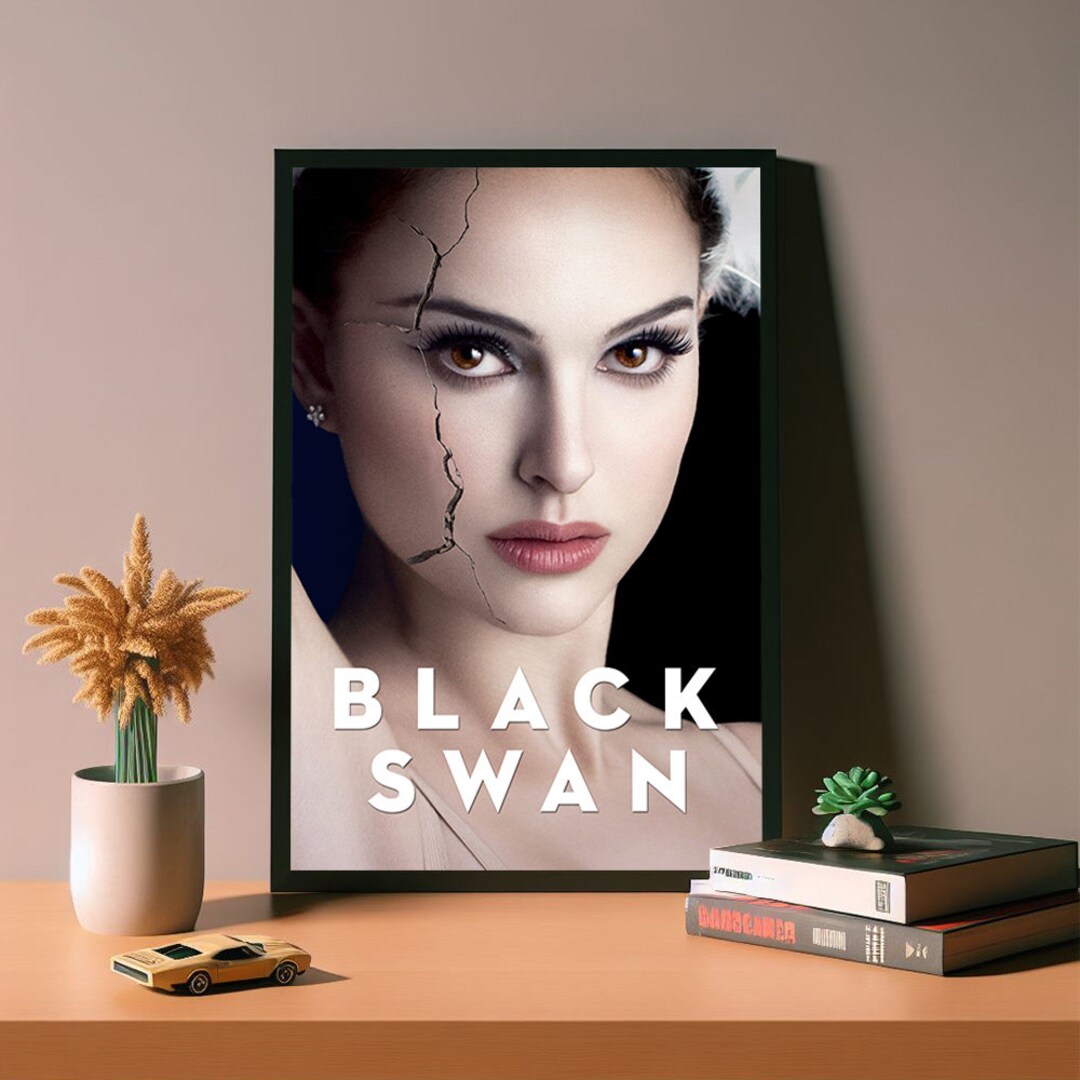 Póster de la película Black Swan póster de lienzo de alta - Etsy México