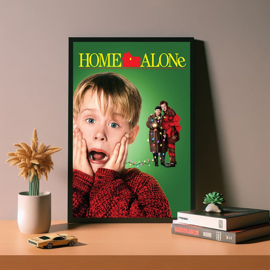 Home Alone Movie Poster High Quality Silk Cloth Poster Home - Etsy