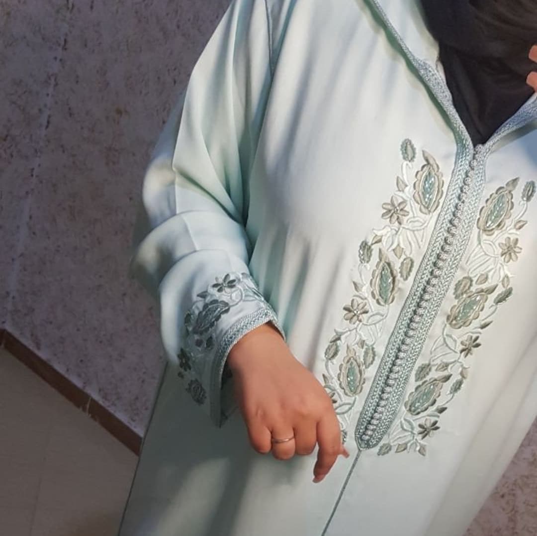 Traditional Moroccan Jalaba Made by Hand With Intricate Handcrafted ...