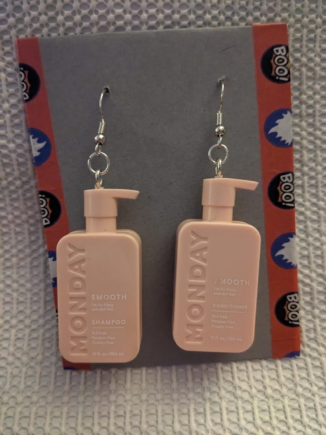 Mini Brands Monday Shampoo & Conditioner Bottle Earrings - Etsy