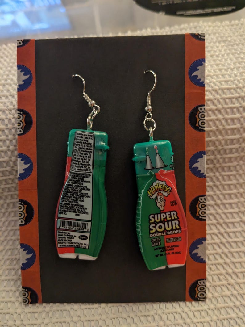 Mini Brands Warheads Sour Drops Earrings - Etsy