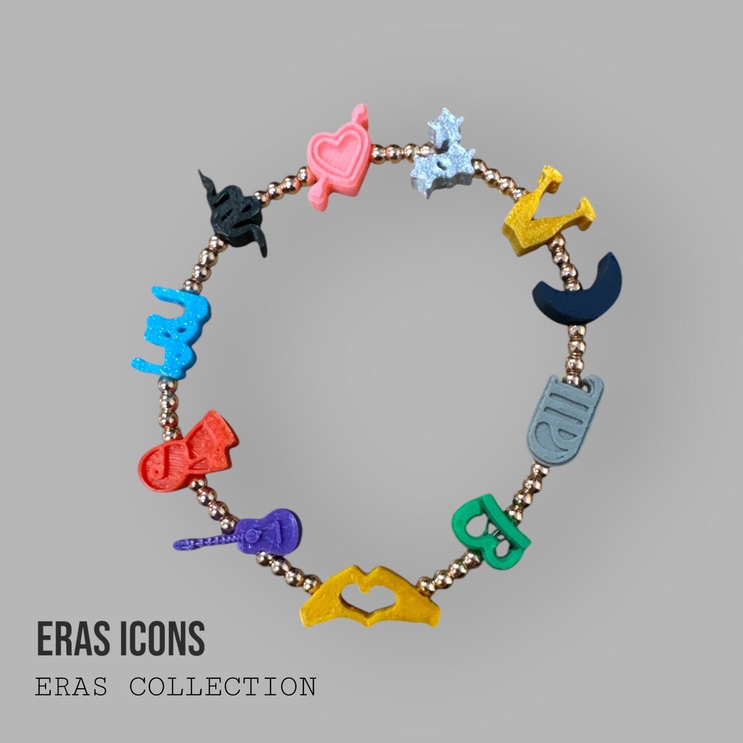 Eras Icon Bracelet Custom 18K Gold Bracelet Eras Collection Swiftie ...