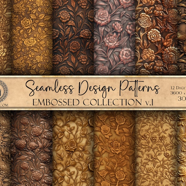 Embossed Wallpaper - Etsy