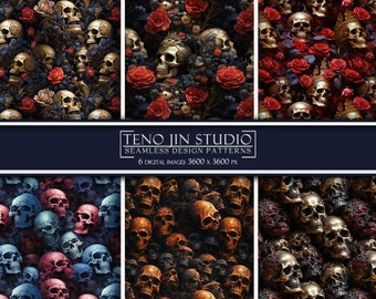 Skull Pattern - Etsy