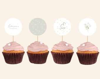 Daisy Birthday Thank You Tag Minimal Daisy Birthday Party Decorations ...