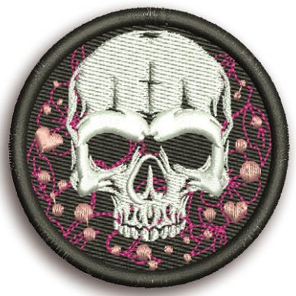 Skull Embroidery - Etsy