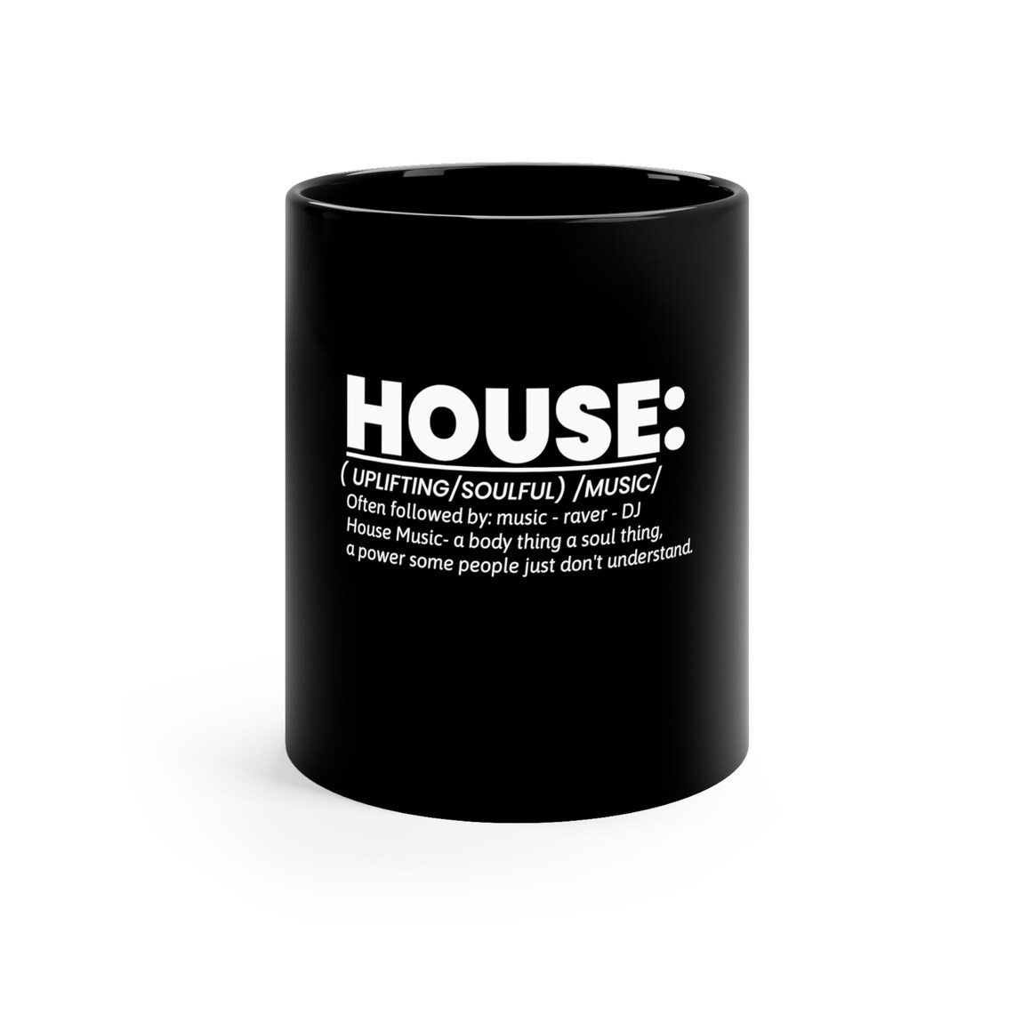 House Music Mug, House Music Crockery, DJ Mug, Deep House, Soulful ...