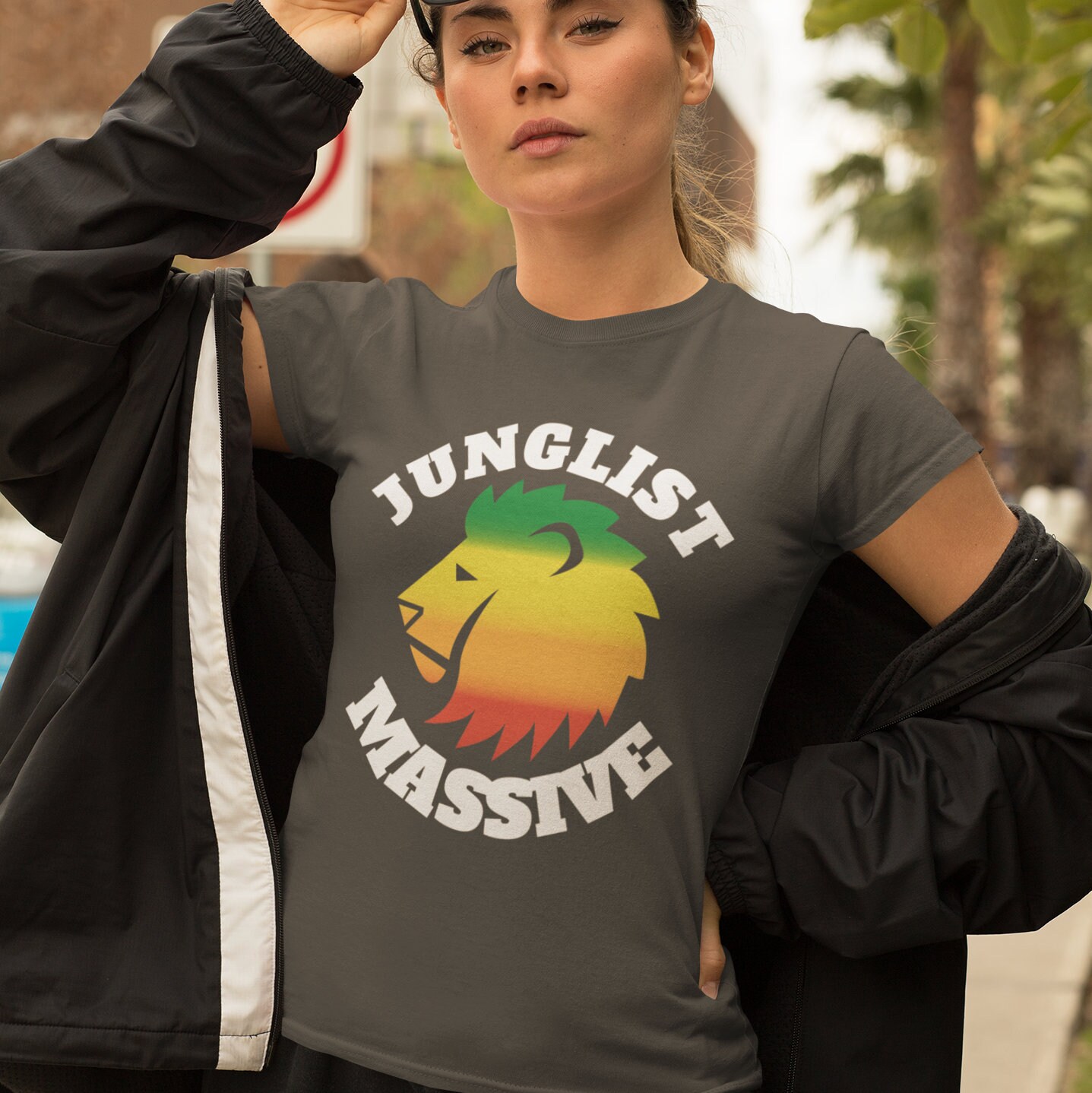 Junglist Massive Lion Tee: 90s Raver DNB Shirt - Etsy