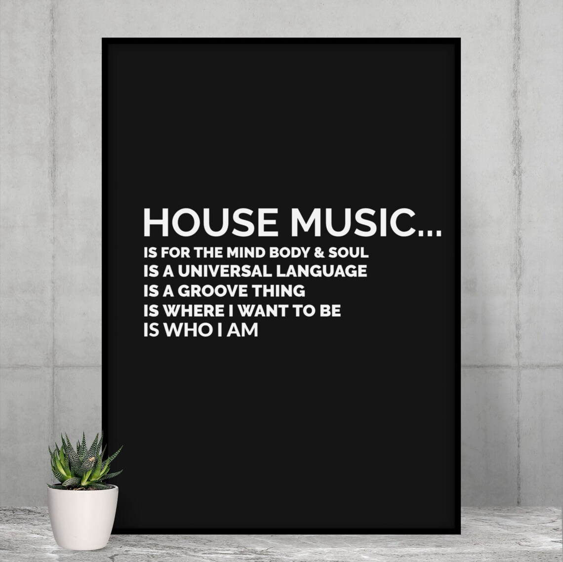 House Music Poster, Music Poster, Soulful House Poster, Soulful House ...