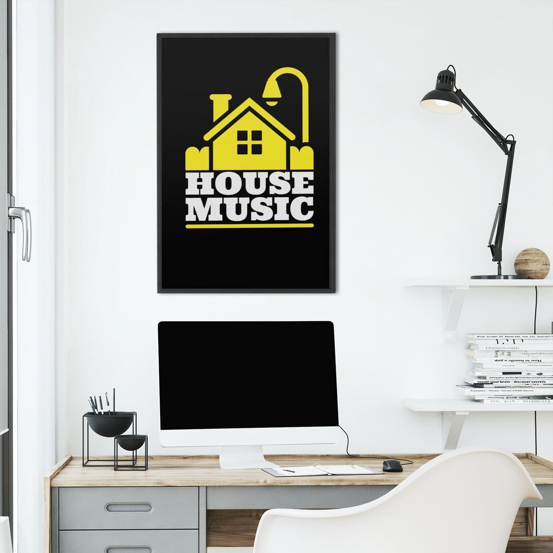 House Music Poster, Classic House, 80s House, 90s Rave, Dance Music ...