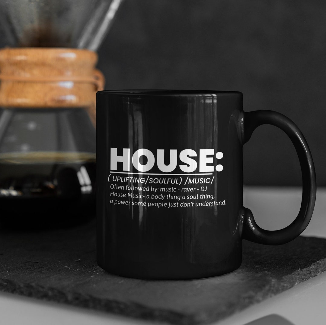 House Music Mug, House Music Crockery, DJ Mug, Deep House, Soulful ...