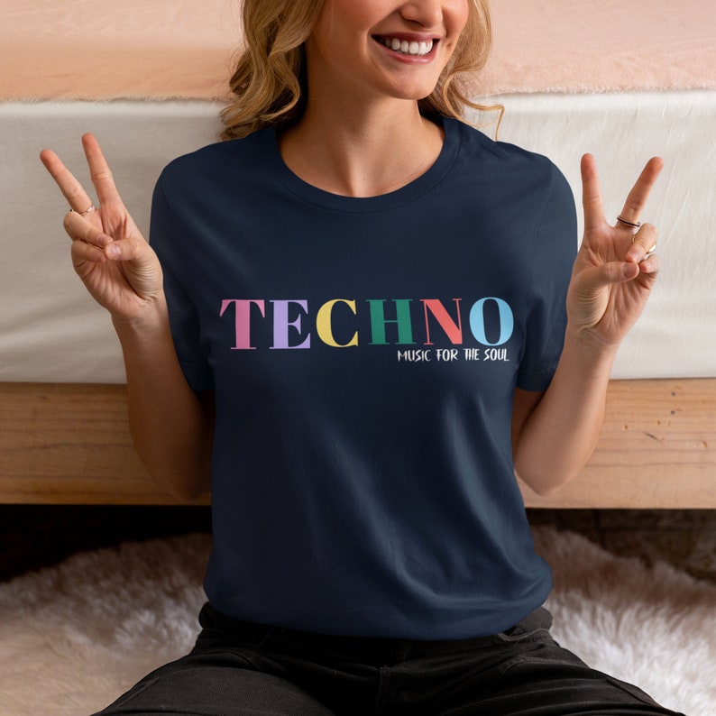 Techno, Techno T-shirt, Techno Music, Rave T-shirt, 90s Rave, Acid ...
