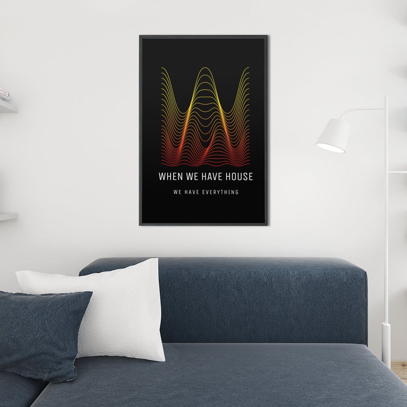 House Music Poster, Classic House, 80s House, 90s Rave, Dance Music ...