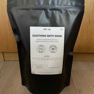 Soothing Bath Soak, TSW Bath, Eczema Bath Soak, Eczema Relief, Dead Sea ...