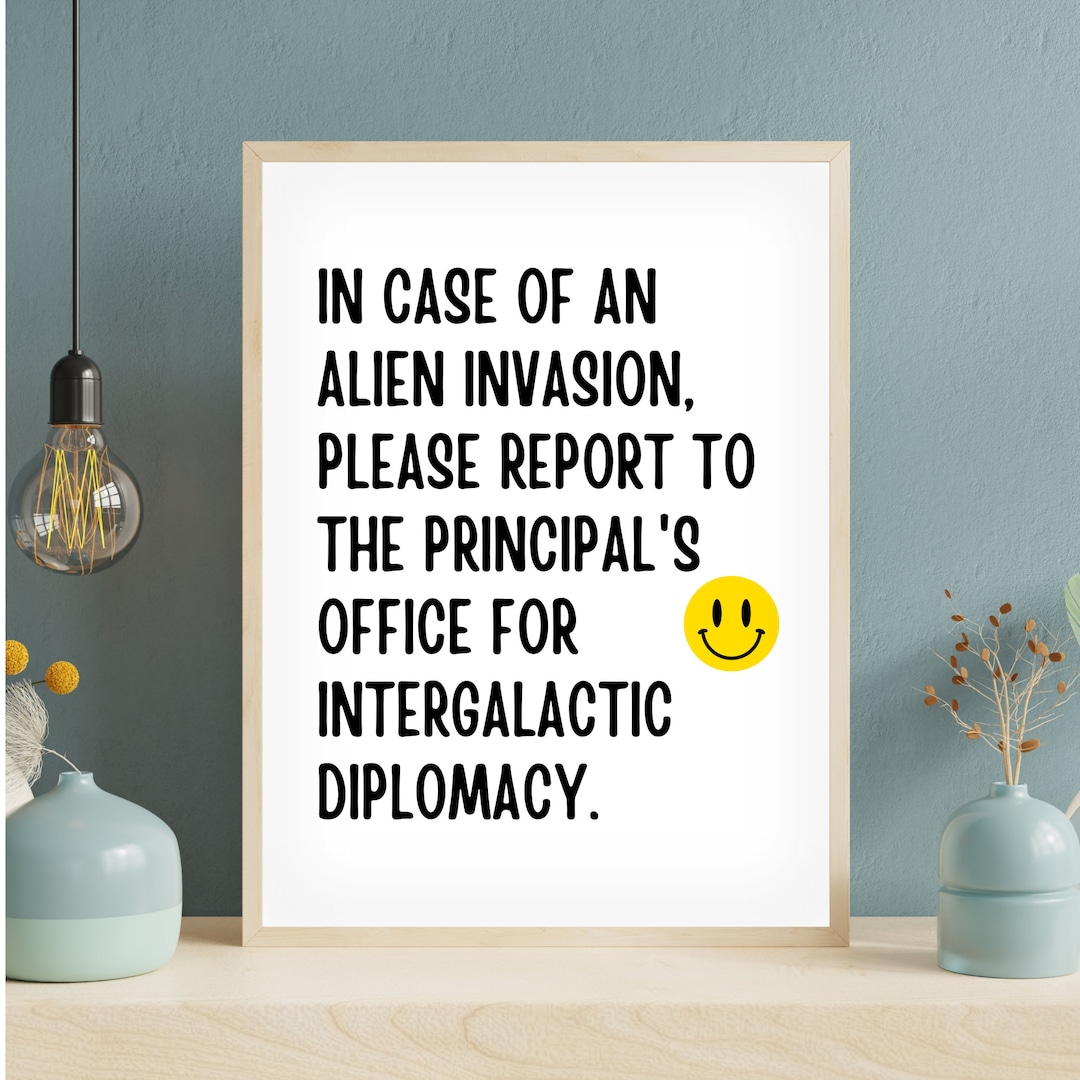 Classroom Rules Sign Funny Classroom Poster - Etsy